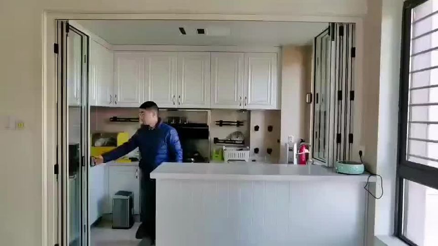 #极简折叠门 #极简窄边门 #极简玻璃门 #折叠门 #专业生产厂家