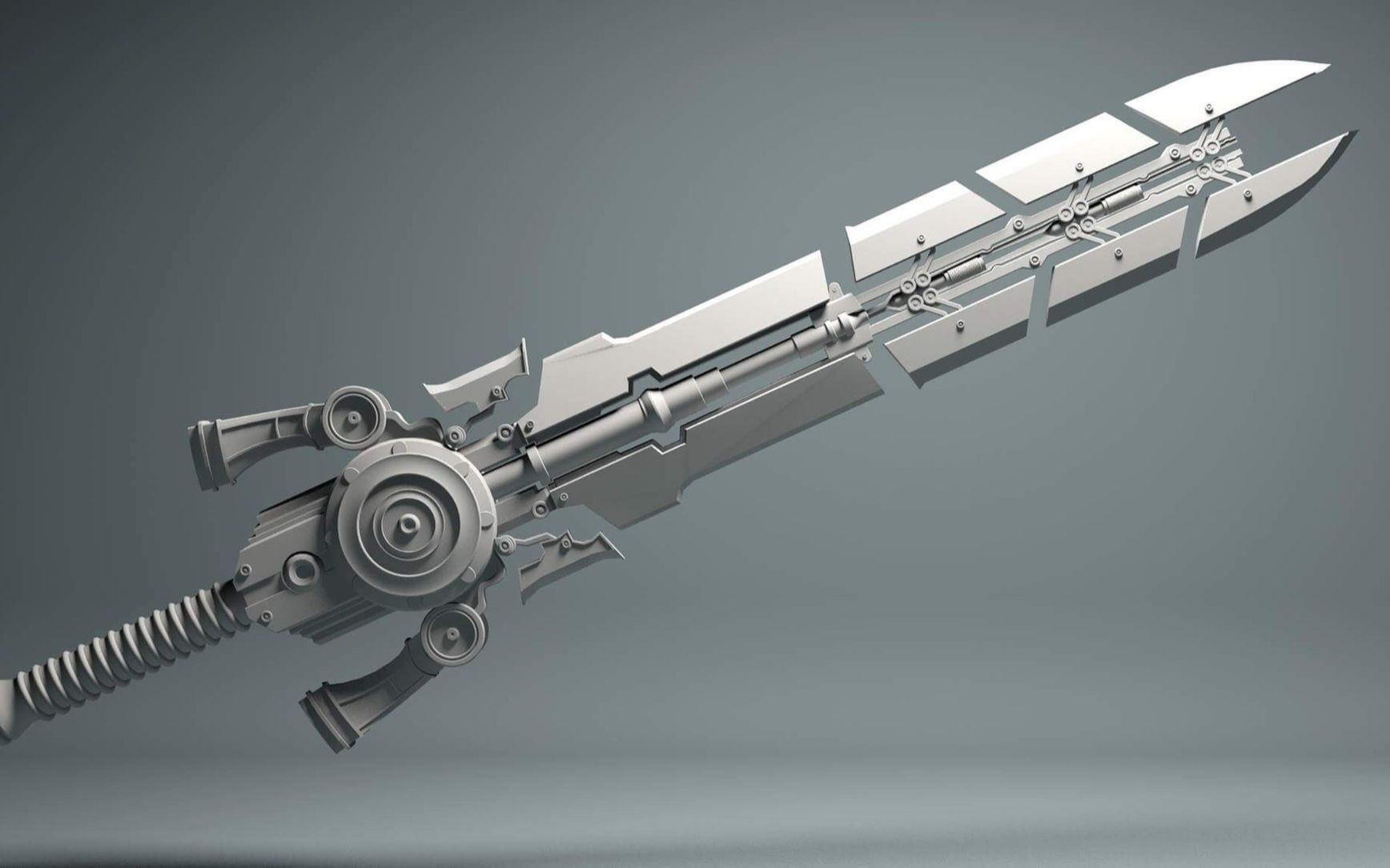 【maya建模】次世代高模武器——新手教程