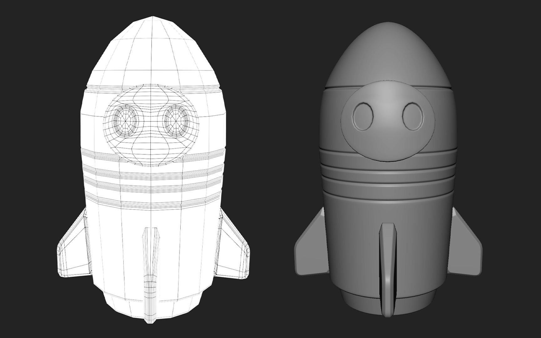 【Maya建模】40分钟学会超级火箭模型制作,maya新手入门案例教学