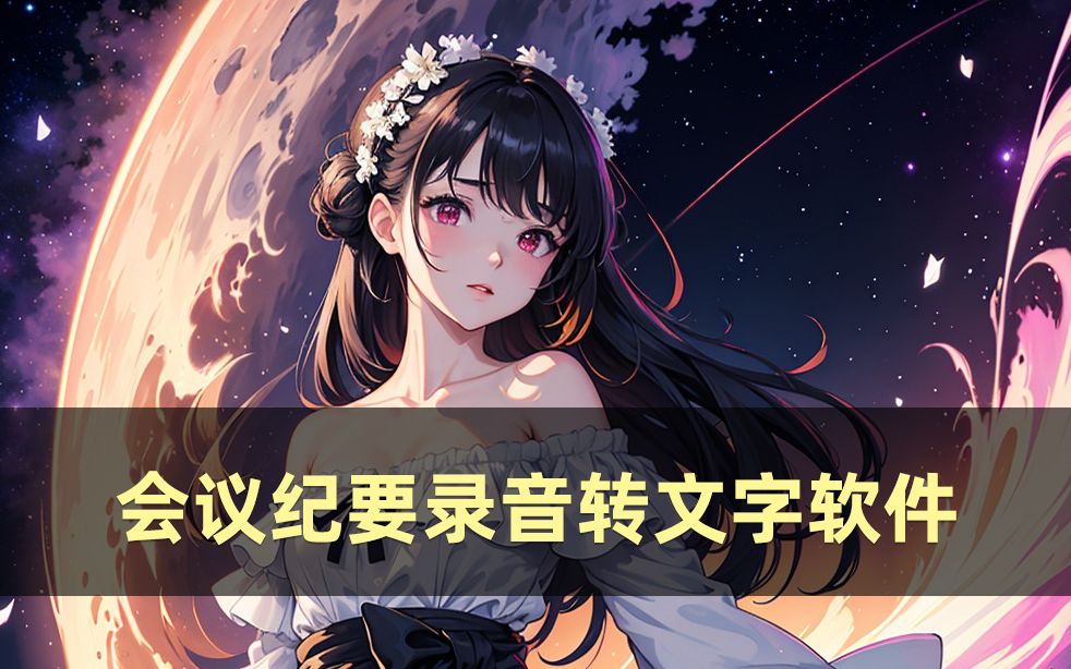 再也不用手打,会议纪要录音转文字软件来啦