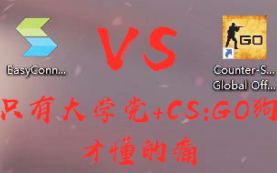 EasyConnect:只有大学党+csgo狗才懂的痛