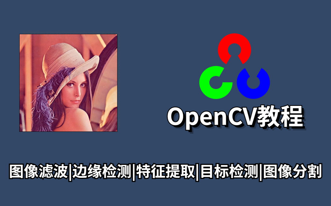 终于有人把OpenCV那些必备的知识点讲透彻了!从入门到图像处理实战...
