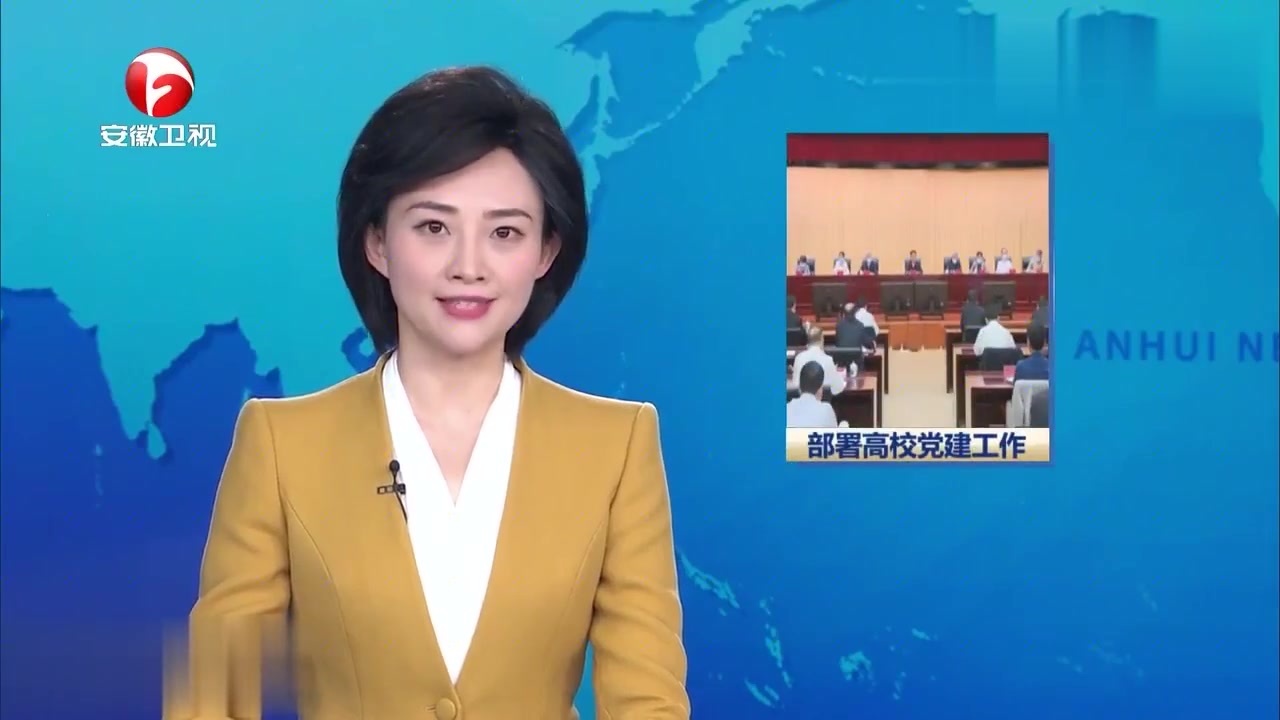 安徽省高校党建及意识形态工作电视电话会议召开