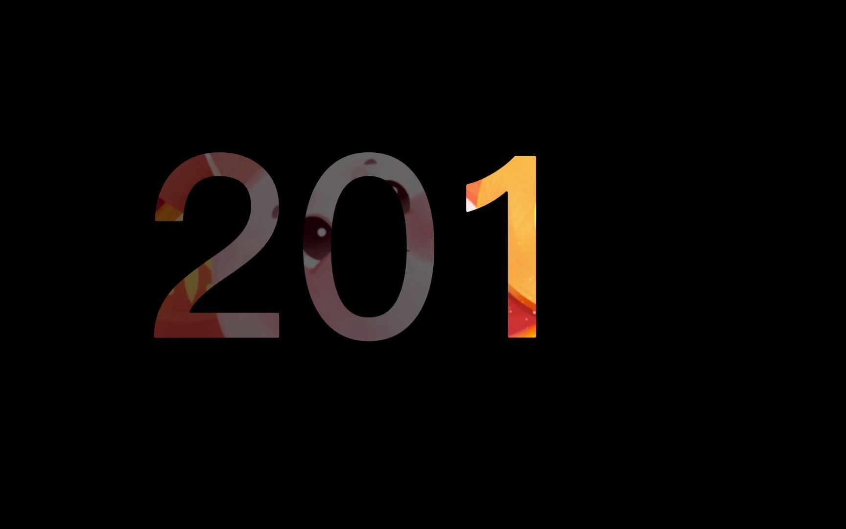 抖音开年倒计时兔年片头动画