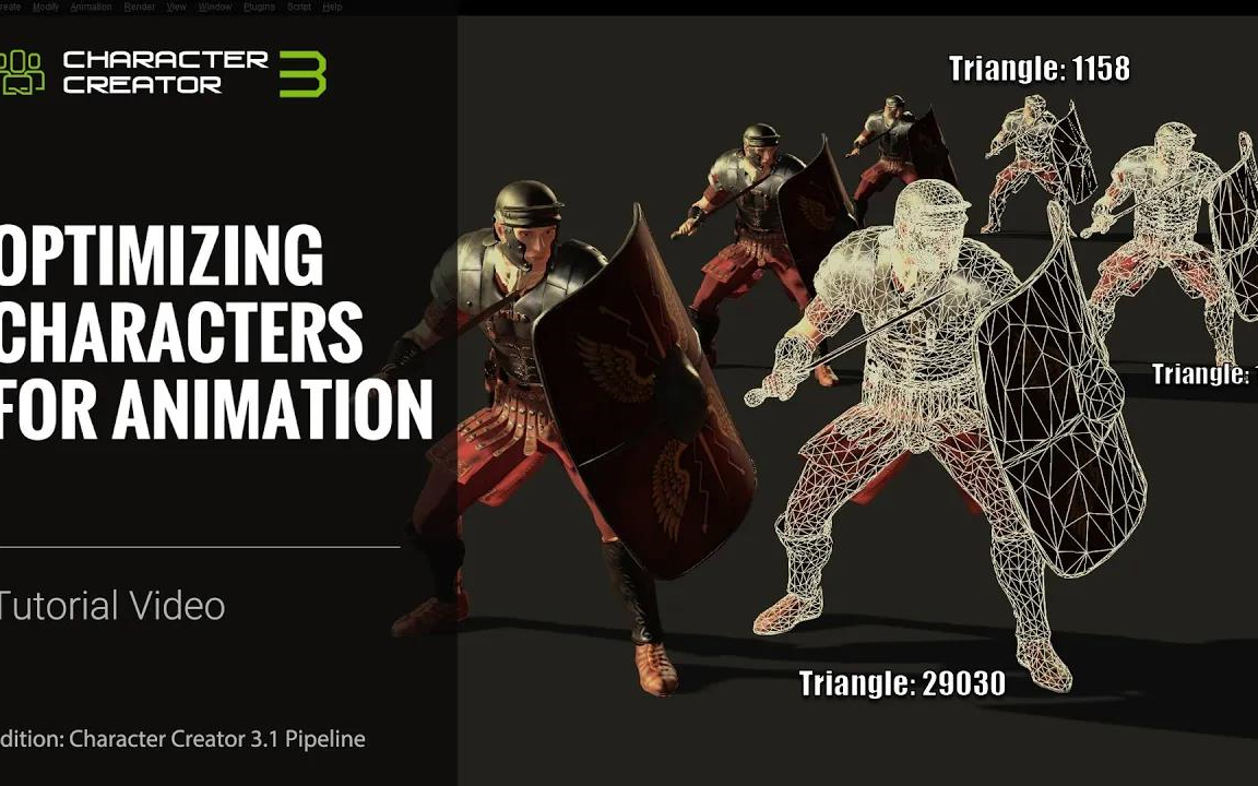 角色优化(InstaLOD)Character Creato- 教程-使用InstaLOD导出-优化...