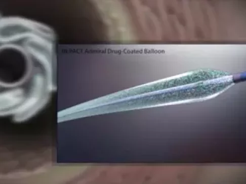 3D动画演示药涂球囊原理