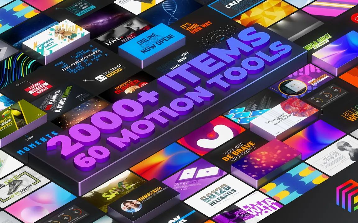 AE脚本|2000组动态文字标题、转场预设、图形动画、调色预设合集 ...