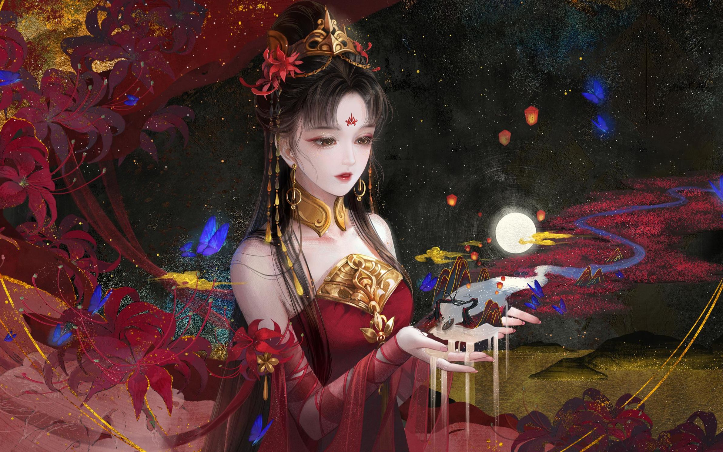 【倩女幽魂】百万建模师告诉你,什么叫看着原画百分百还原,国民女神...