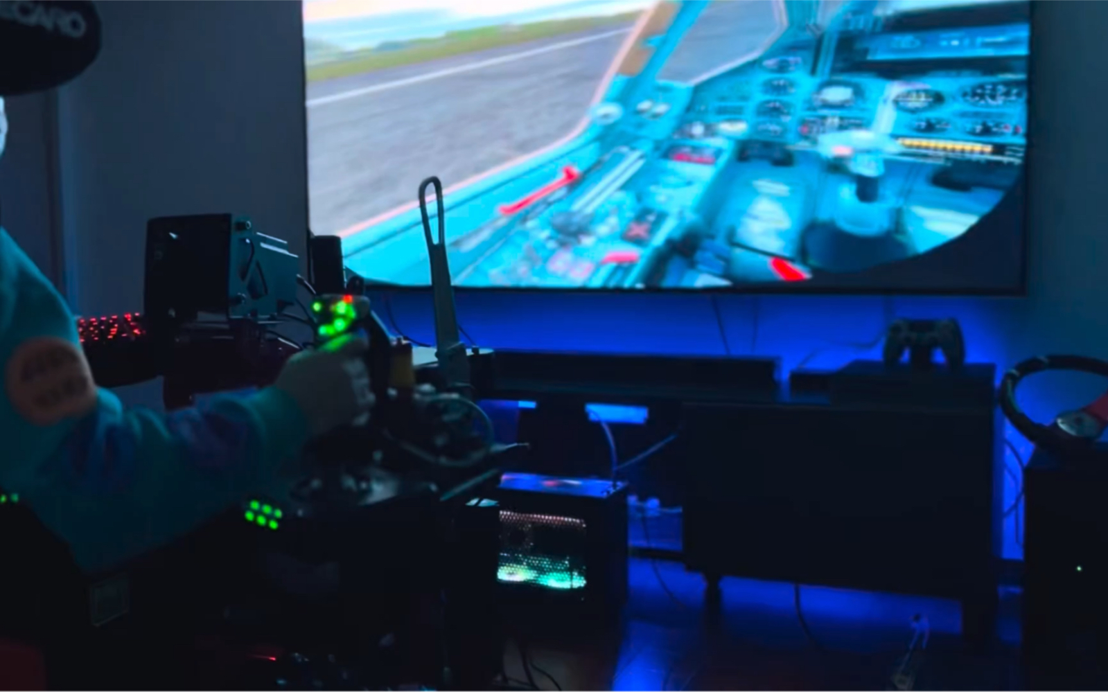 飞行模拟 DCS 动态G力操作 展视未来
