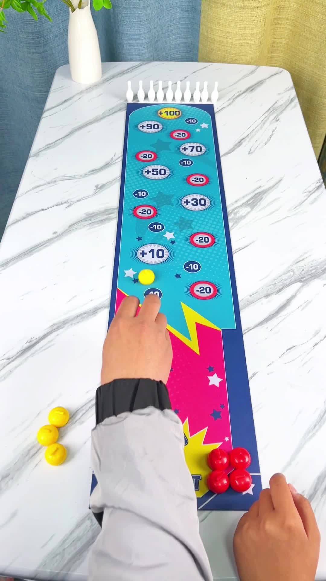 这个冰壶真的太好玩了!没想到他这么厉害呢!