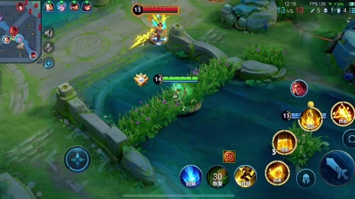 神力之间亦有差距女娲细节操作王者荣耀高光时刻