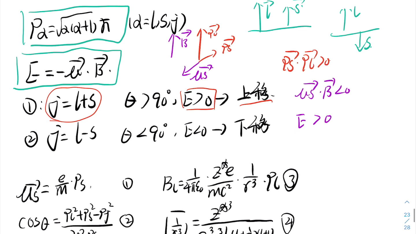 志鑫的原子物理小课堂(9)—碱金属原子量子数亏损,精细结构与原子态
