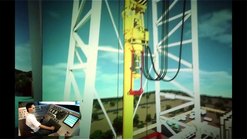 虚拟钻井平台模拟器_半实物仿真