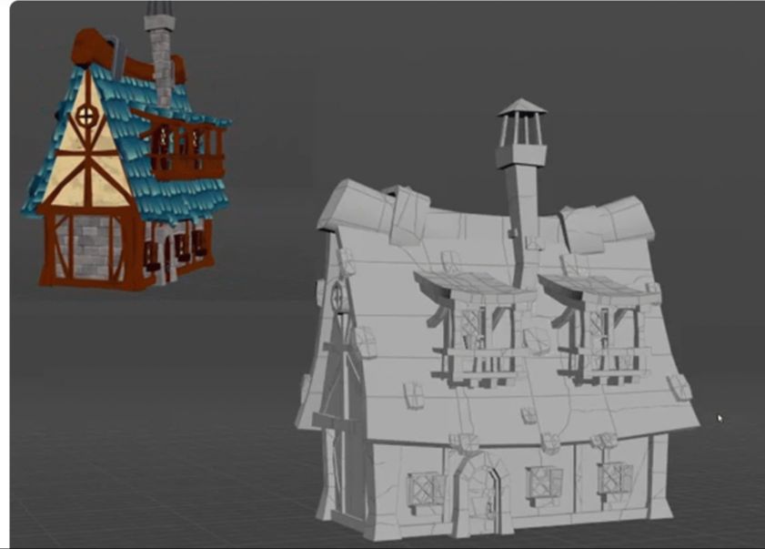 Houdini HDA程序化生成游戏坍塌建筑模型教学