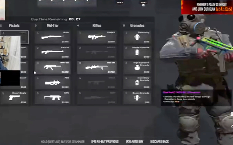 CS2正式上线关于怎么在cs2里面换常用枪和卖掉多余的枪 cs2 csgocs...