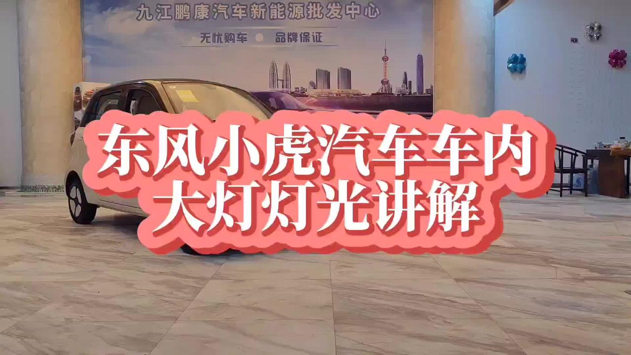 东风小虎新能源汽车灯光解析