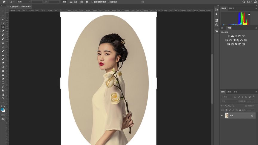 工笔画制作技巧#PS技巧 #工笔画教程 #摄影后期教程