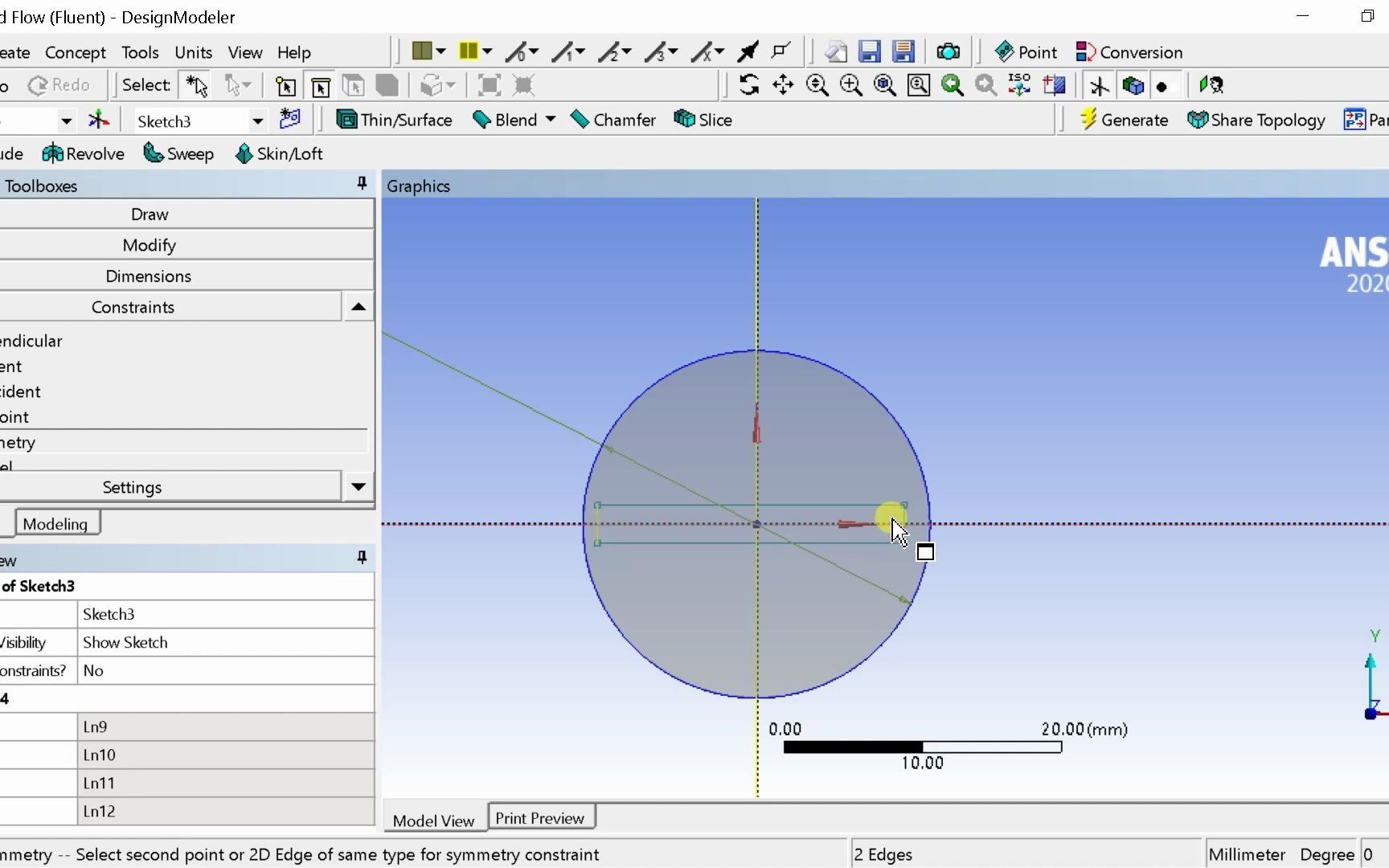 ANSYS Fluent 教程 | 流经带有双绞带插入物的管道