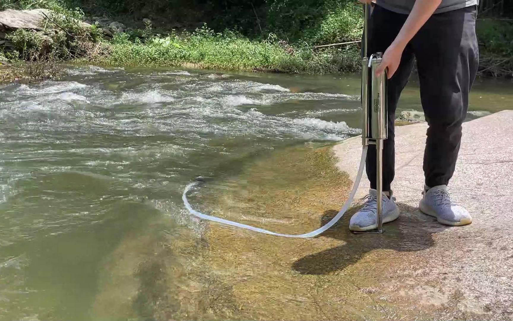 大流速连排团队用野外应急净水器,净易户外便携式小分队净水器高效...