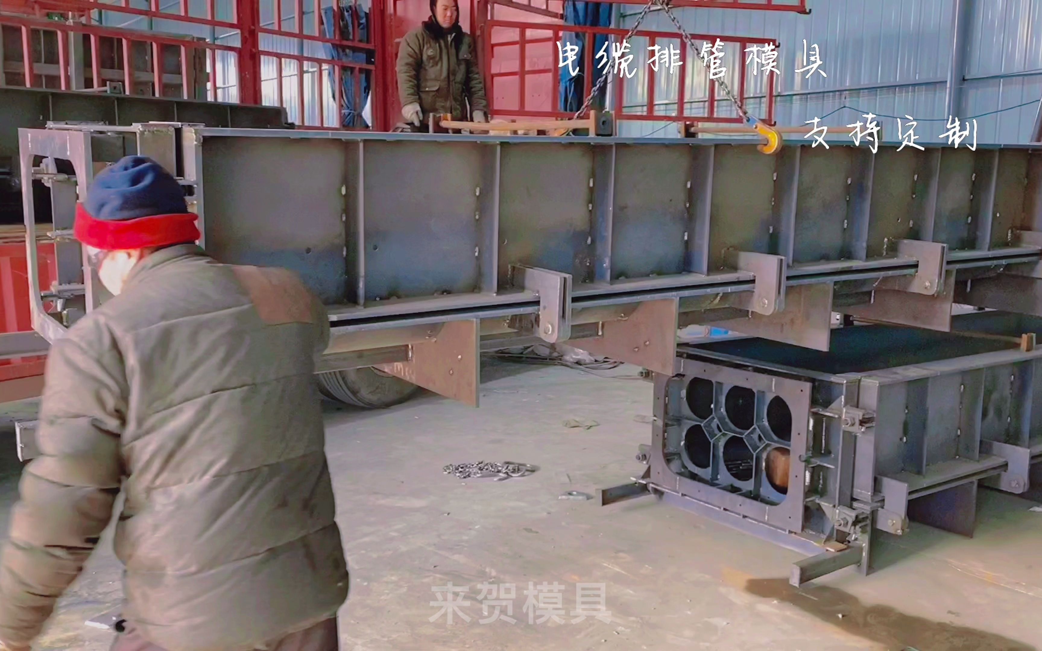 排管模具 电缆排管模具 预制电缆排管模具 来贺定制