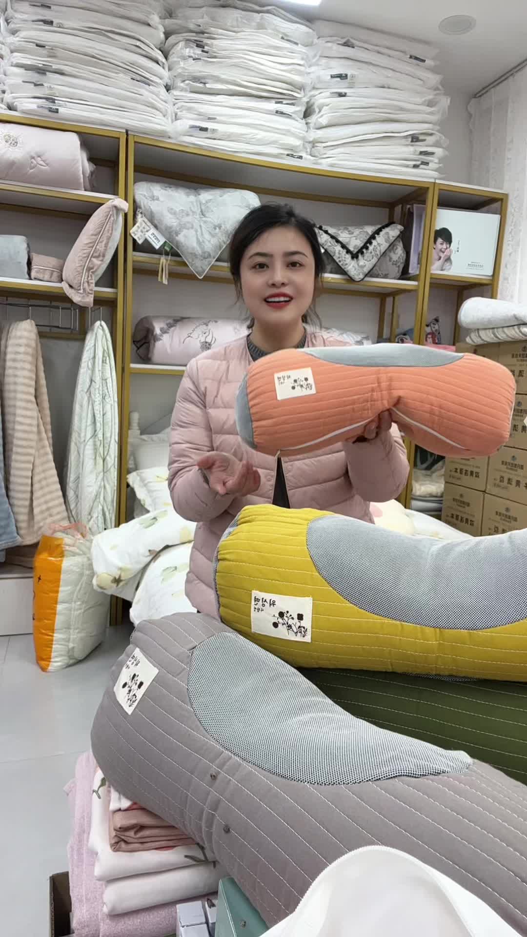 荞麦护颈枕,人手安排一个都不多,左下方可以选颜色#好物推荐ߔ� #...