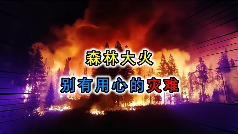 森林火灾:别有用心的造成火灾亚马逊的灾难恐人为制造