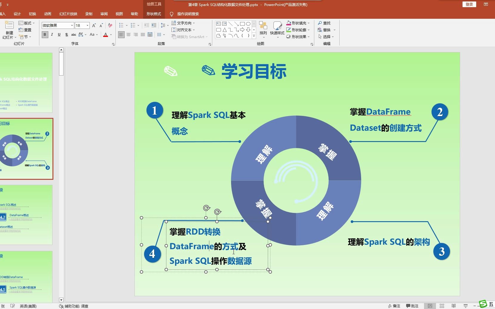 4.1spark SQL 的基础知识