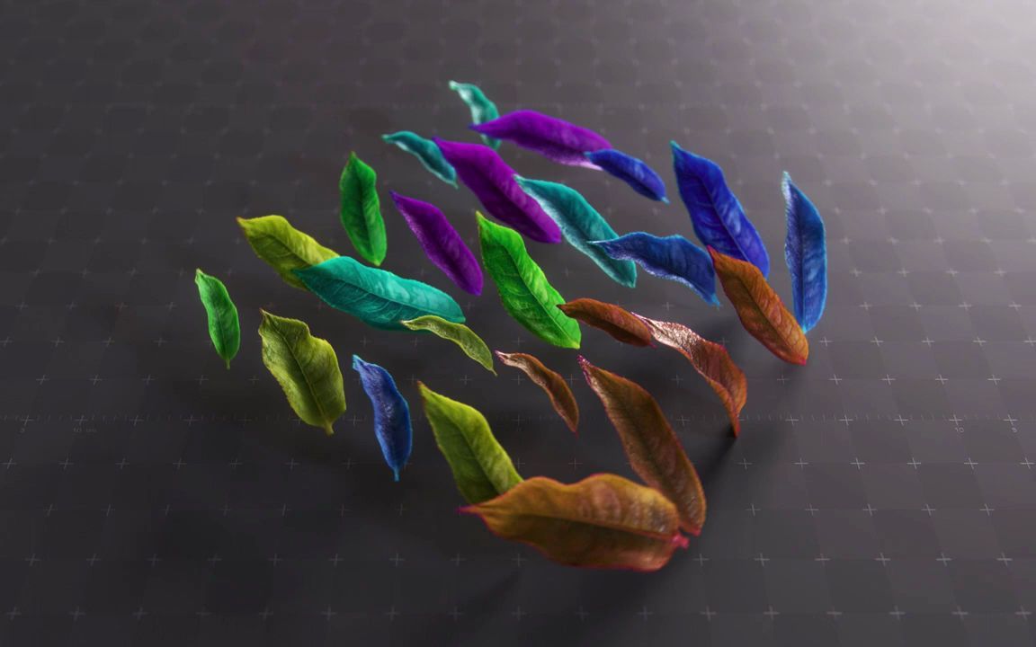 C4D技巧篇:OC中用随机颜色着色分配颜色(三种方法)