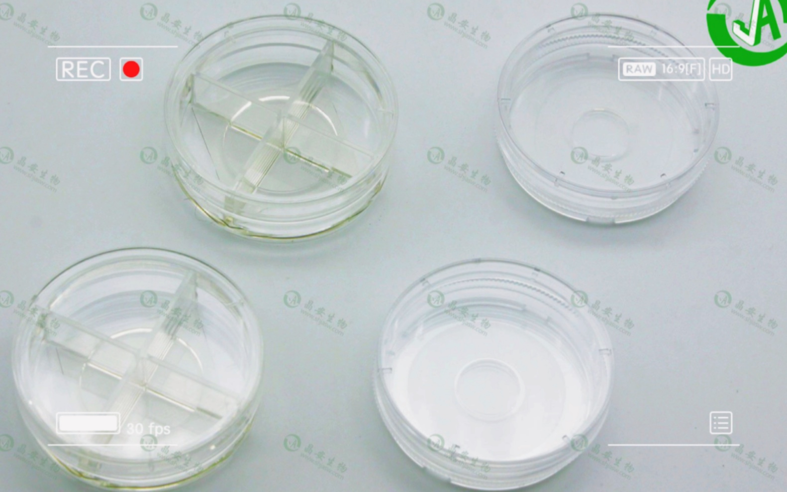 35mm激光共聚焦小皿/荧光显微镜玻底皿/活细胞成像培养皿/激光共...