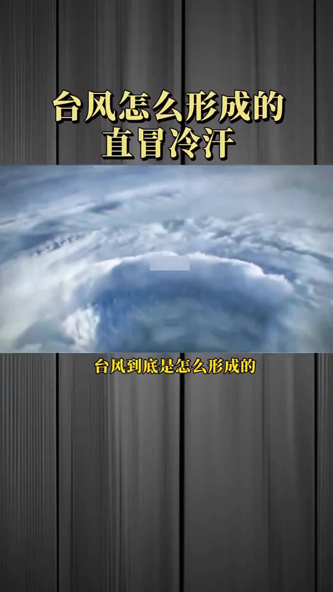 绝对意想不到!台风是怎么形成的?看得我直冒冷汗