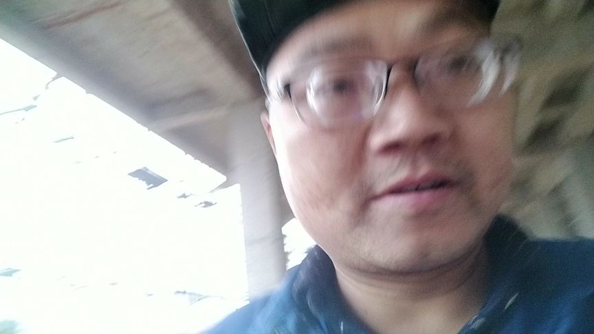 今天装管卡。却逢下大雨。