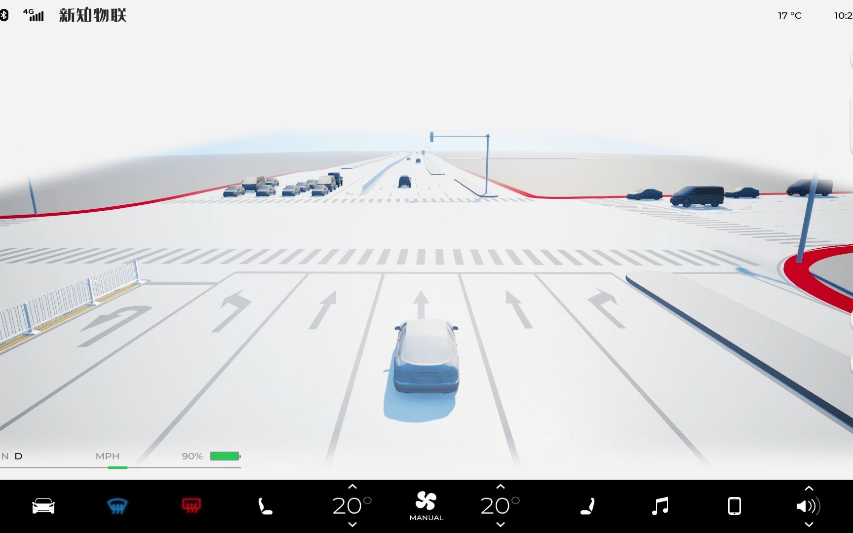 人机共驾地图+多传感器融合感知数据联调测试中.