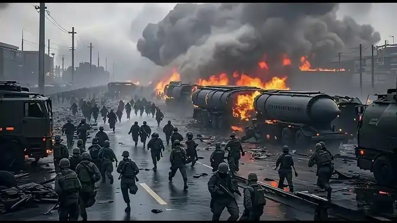 俄罗斯发射导弹袭击在乌克兰基地的4700名美军和武装!军事模拟