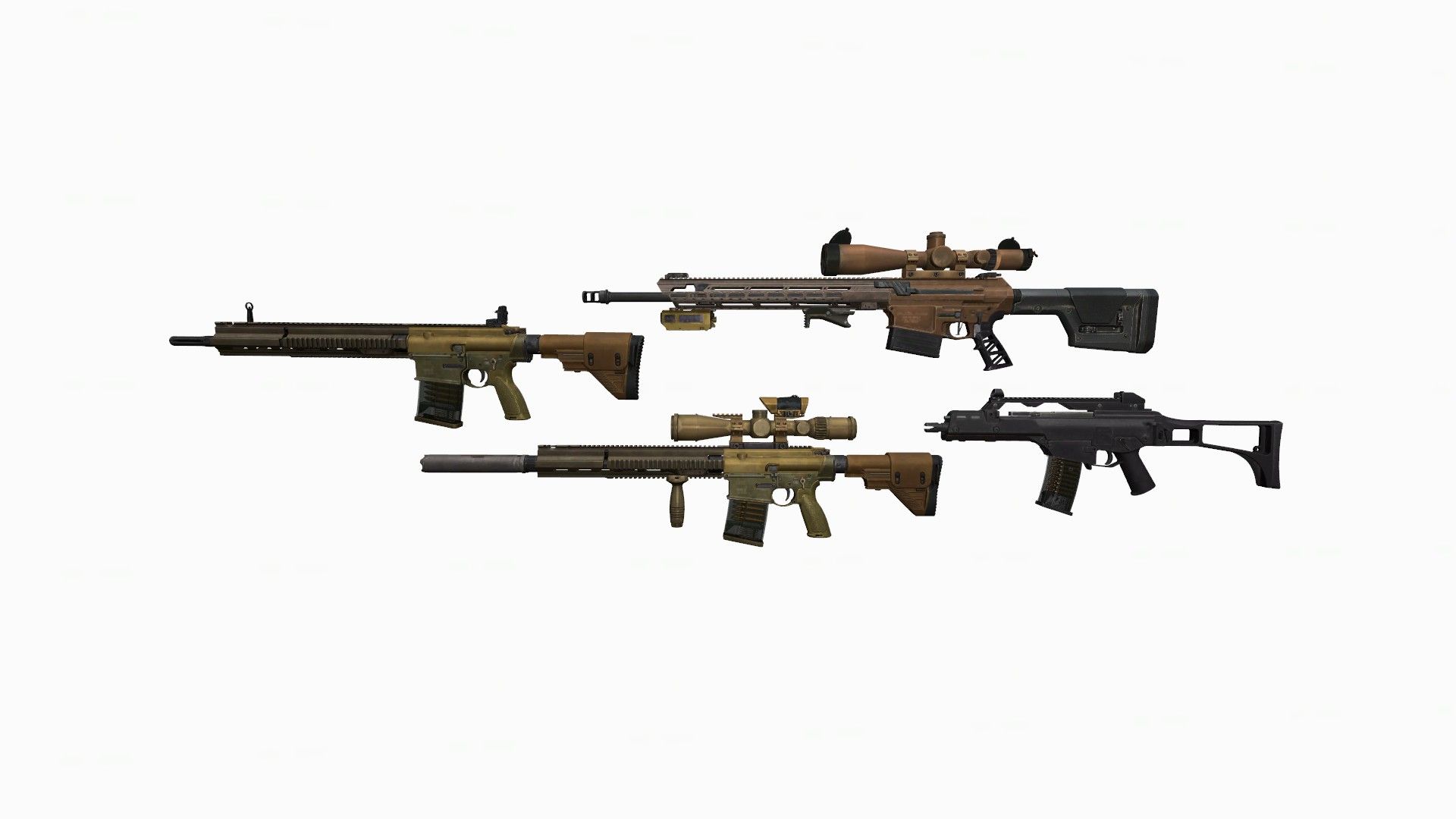 【GMOD】模组推荐:ARC9塔科夫武器包:HK G36 + G28与Mk-18 ...