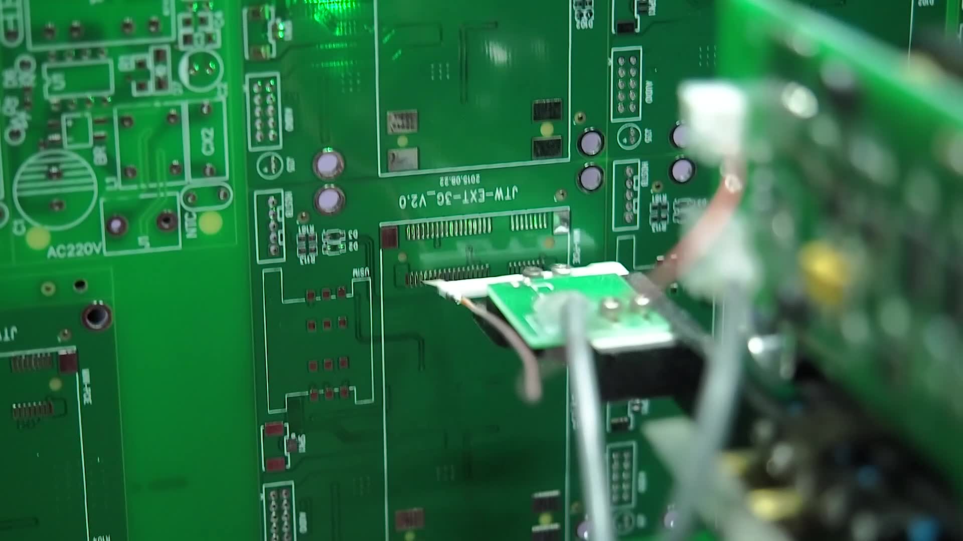 pcb飞针测试,让你看看测试的速度