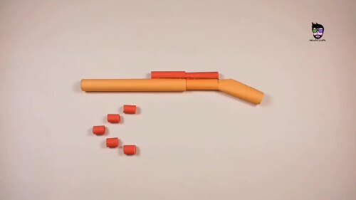 如何用纸制作简单快速的玩具枪