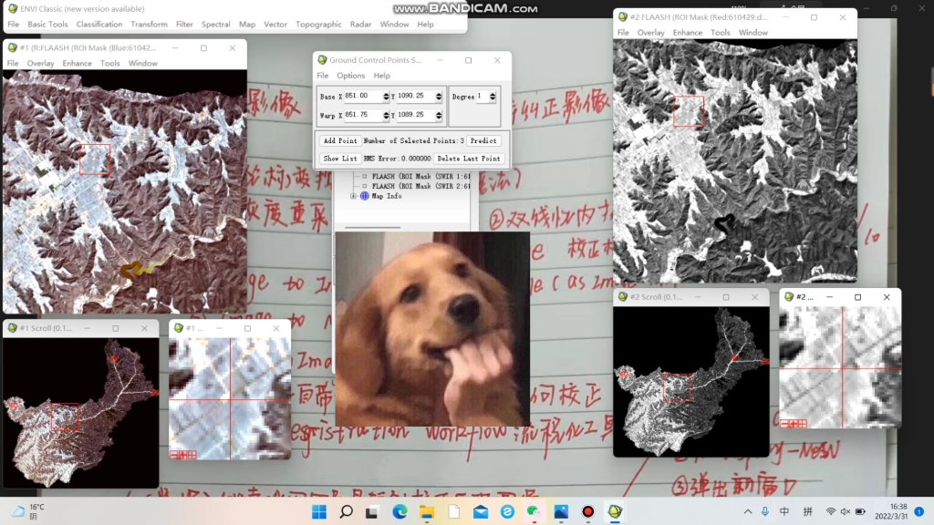 ENVI图像处理——几何校正