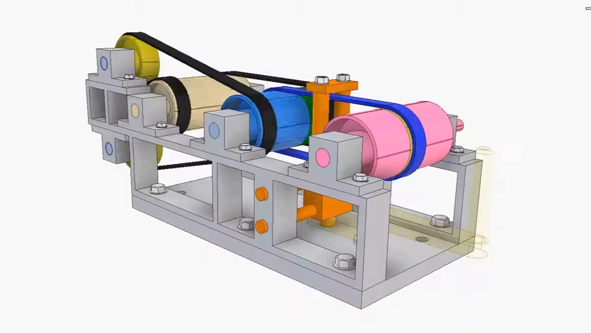 第705期 机械原理基础-平带换向机构
