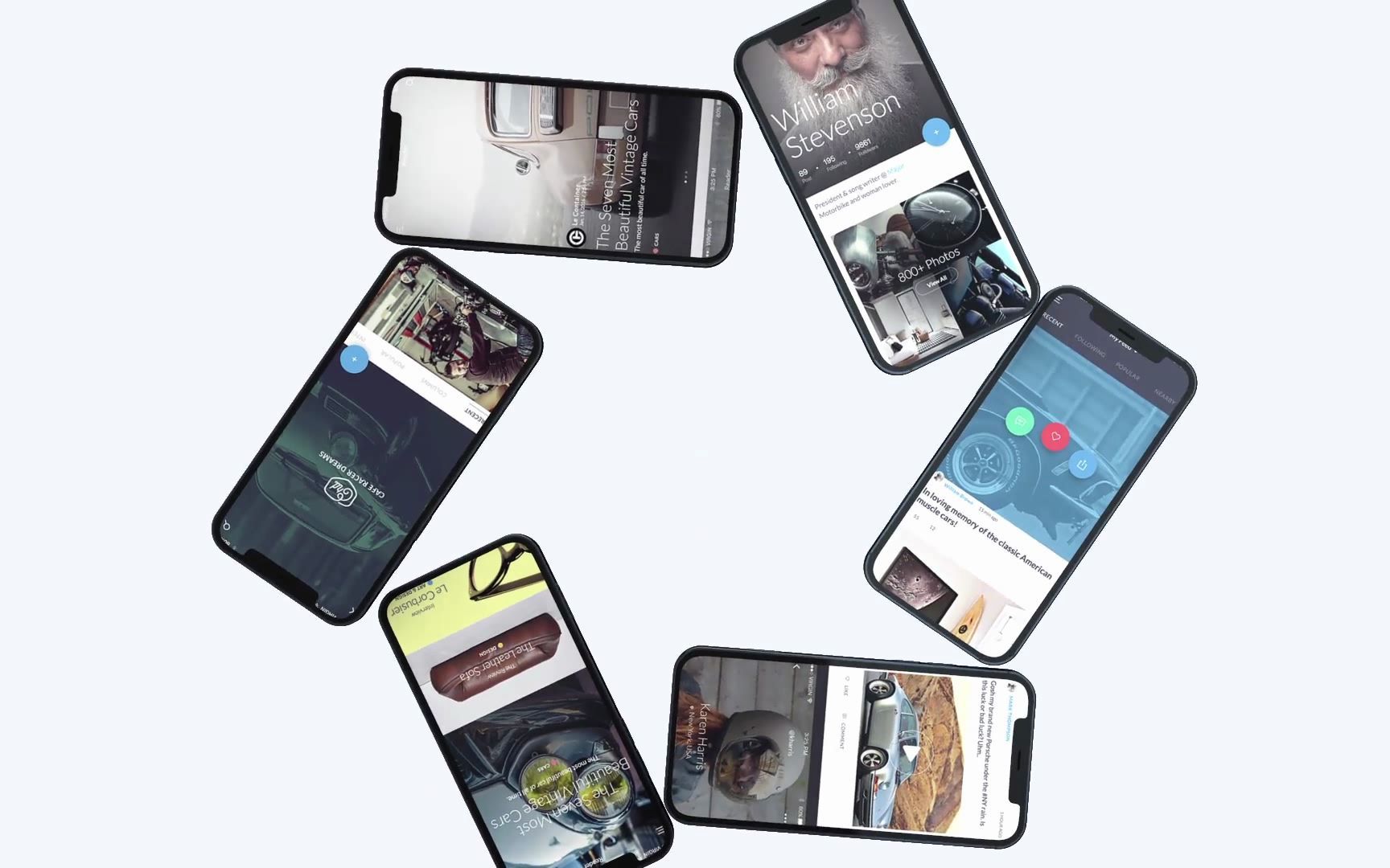 iphonex11 12APP界面展示动画毕设展览课题结业应用程序推广公众号...
