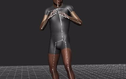 手动导动捕数据MotionBuildtoMaya