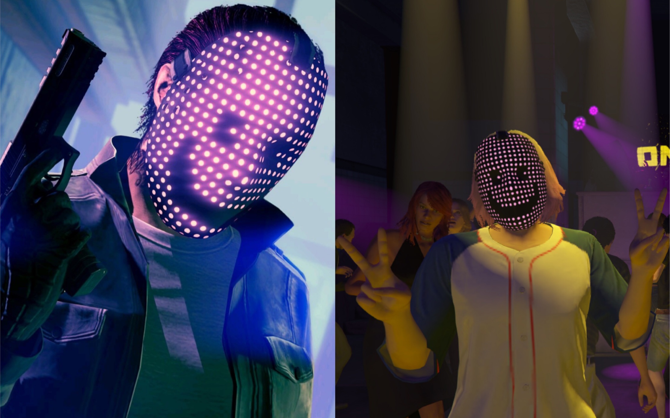 【GTA OL】完成一场商战任务-活动货物即可获得“粉色圆点科技面具”