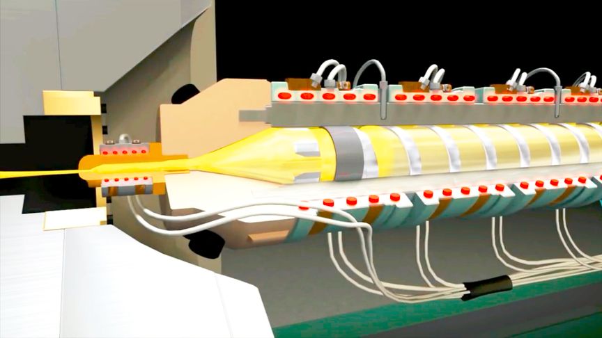 注塑机是怎么把塑料颗粒变成产品的,这个动画安排的明明白白