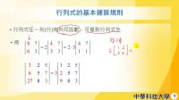 管理數學08-線性方程組-行列式