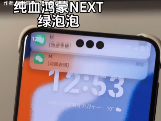 纯血鸿蒙微信动画,调用原相机,朋友圈发动原图体验