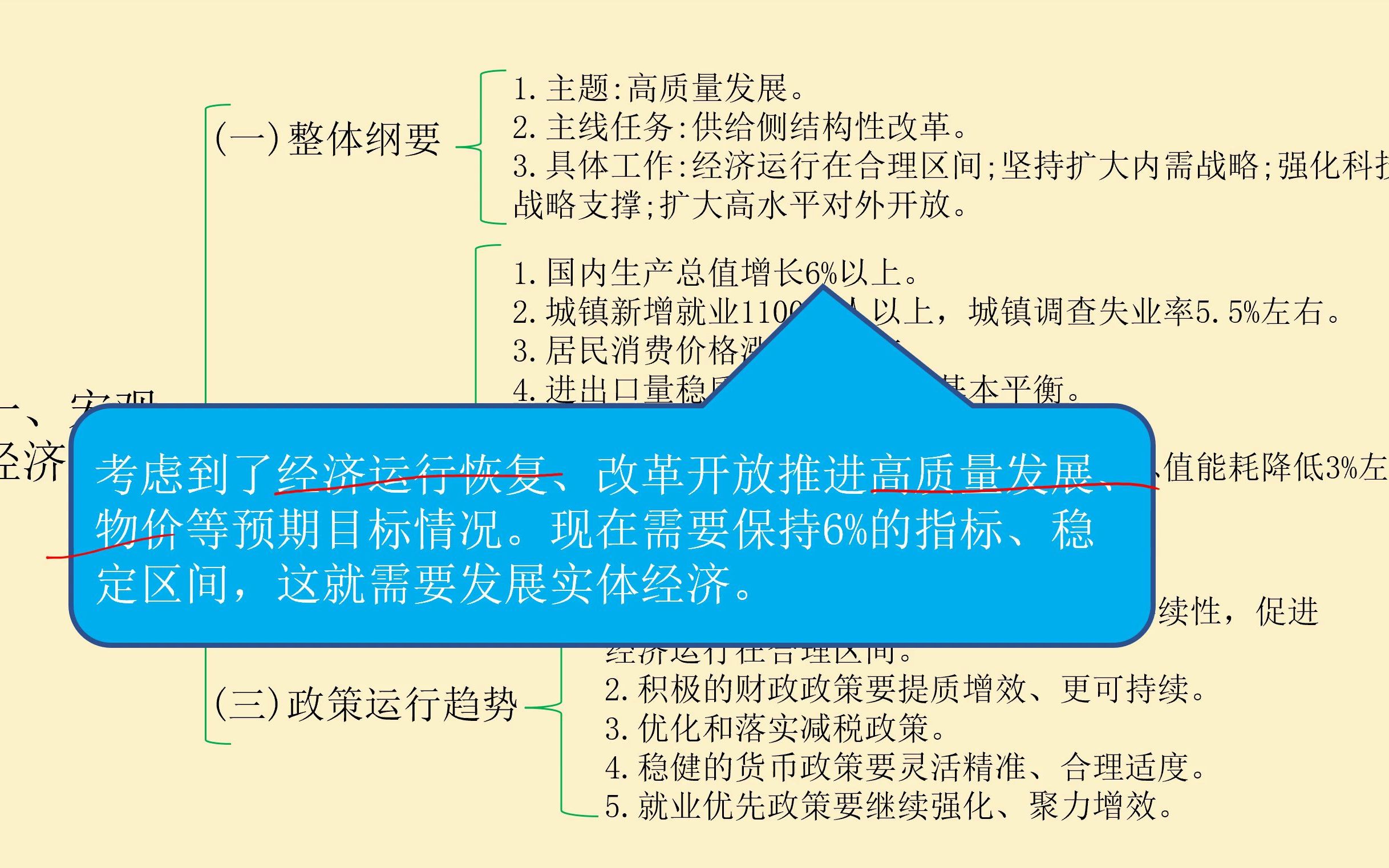 宏观经济运行方向:1、宏观经济目标,需要PPT可私聊