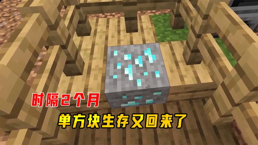 我的世界单方块生存5:时隔2个月,我又回来了