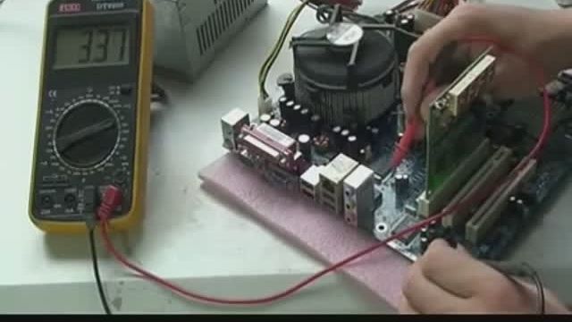 电脑主板能加电不能启动故障检测与维修