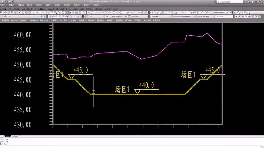 某工程大型深基坑土方计算#测量 #土方量 #土方量计算 #方格网法
