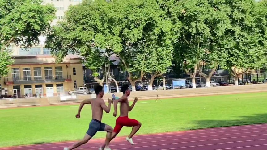 今日训练计划8个100米要求强度11以内#体育生 #运动员 #日常训练