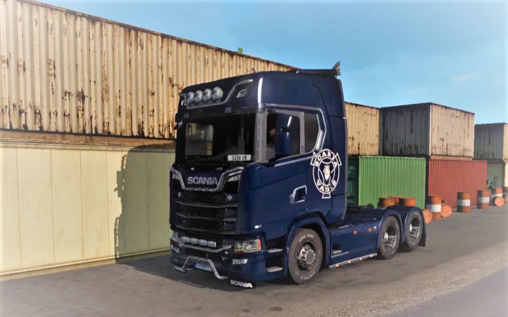 SCANIA 650S 在法国运货#1 我迟到啦(欧洲卡车模拟2)